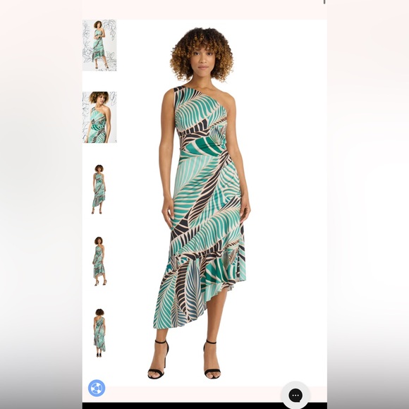 Maggy London | Dresses | Nwt Maggie London Deidre Dress Satin Tropical ...